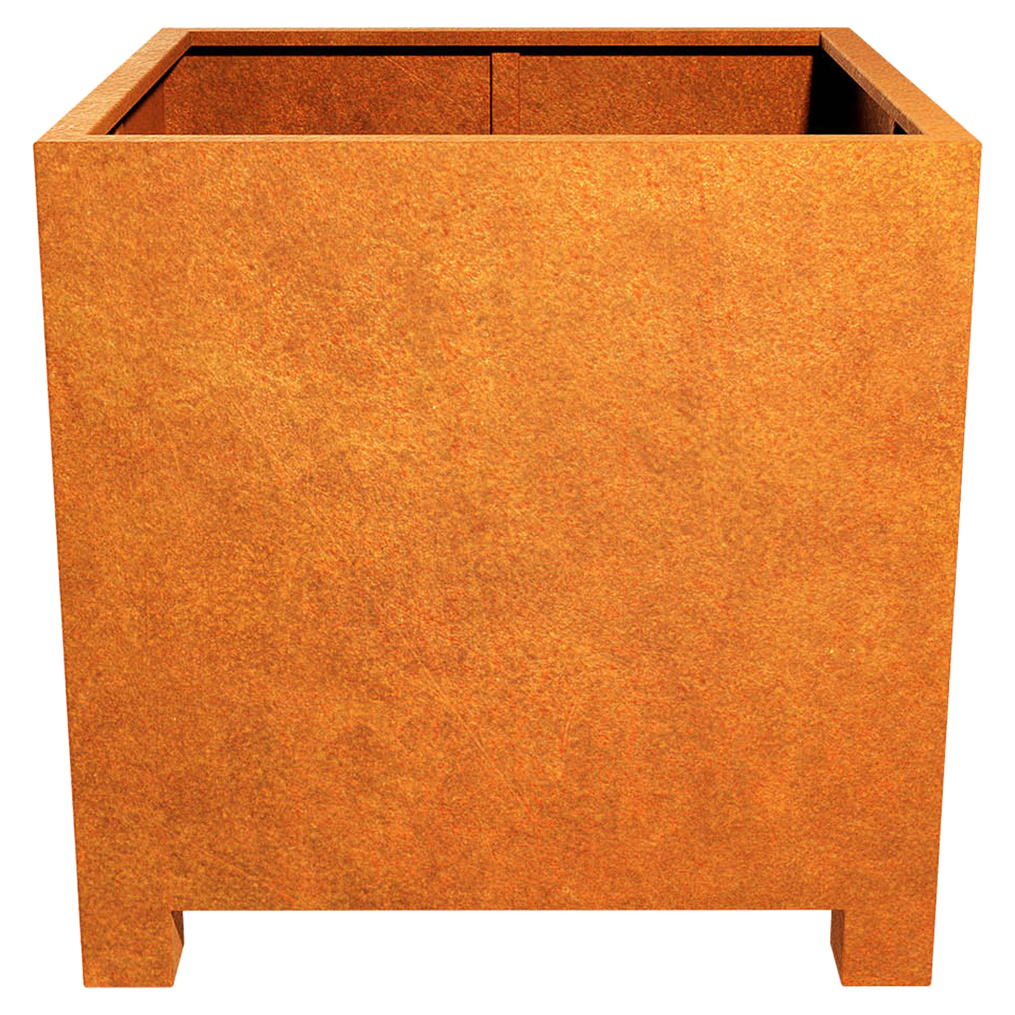 Cortena Kruka Pata Cortenstål 140x140x80 cm | Hill Ceramic®