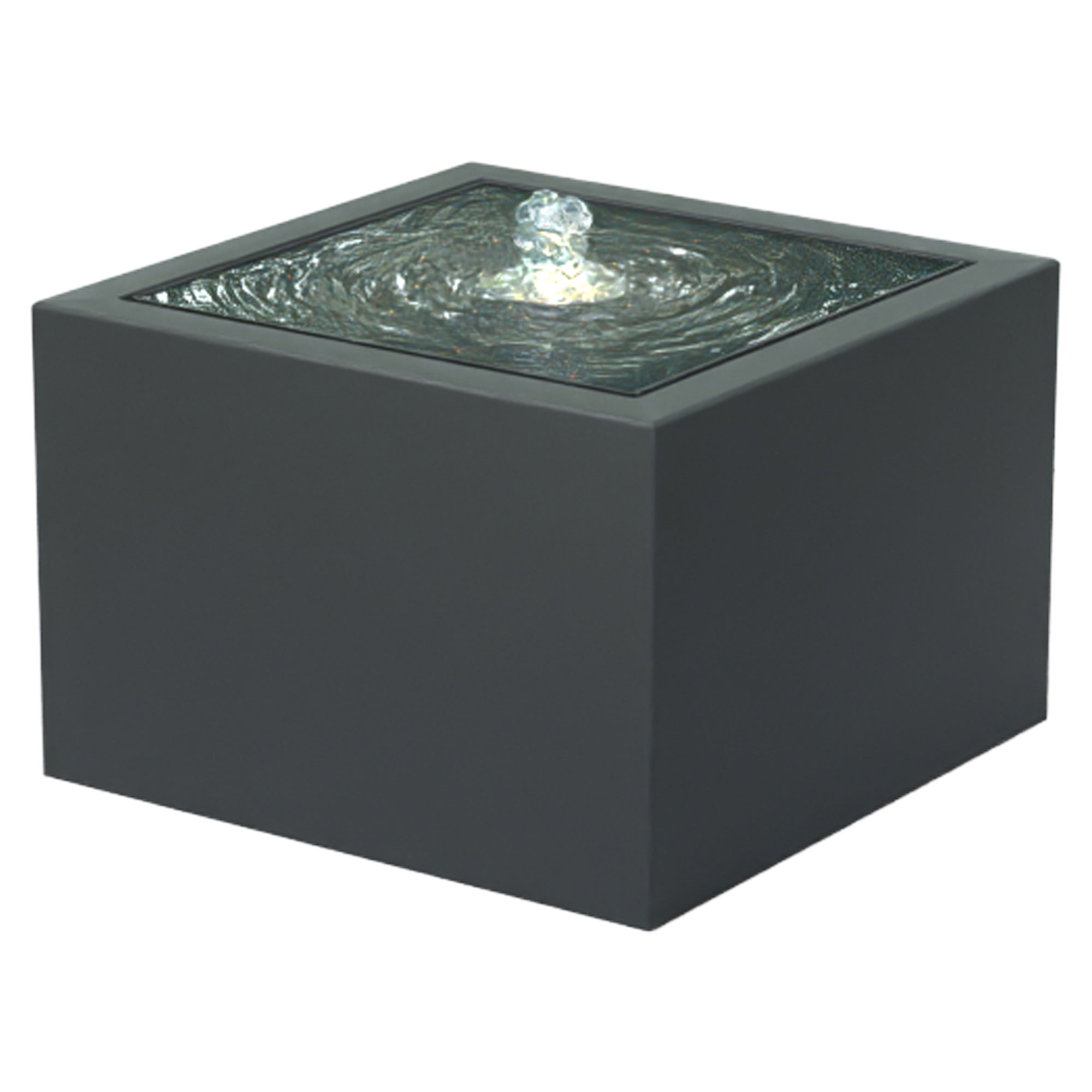 Fontän Ferrix Svart 60x60x40 cm | Hill Ceramic®