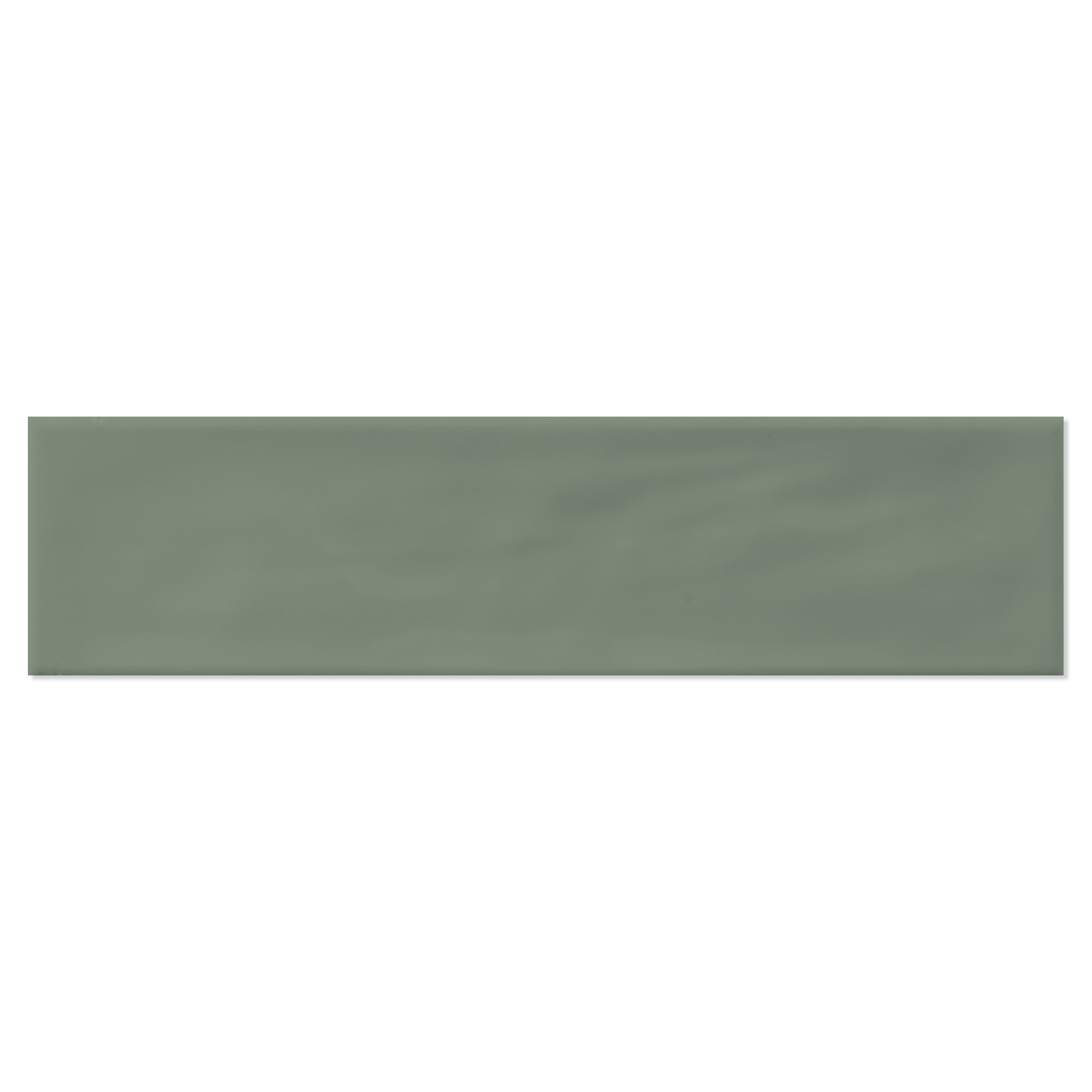 Kakel Delicate Grön Blank 8x30 cm | Hill Ceramic®