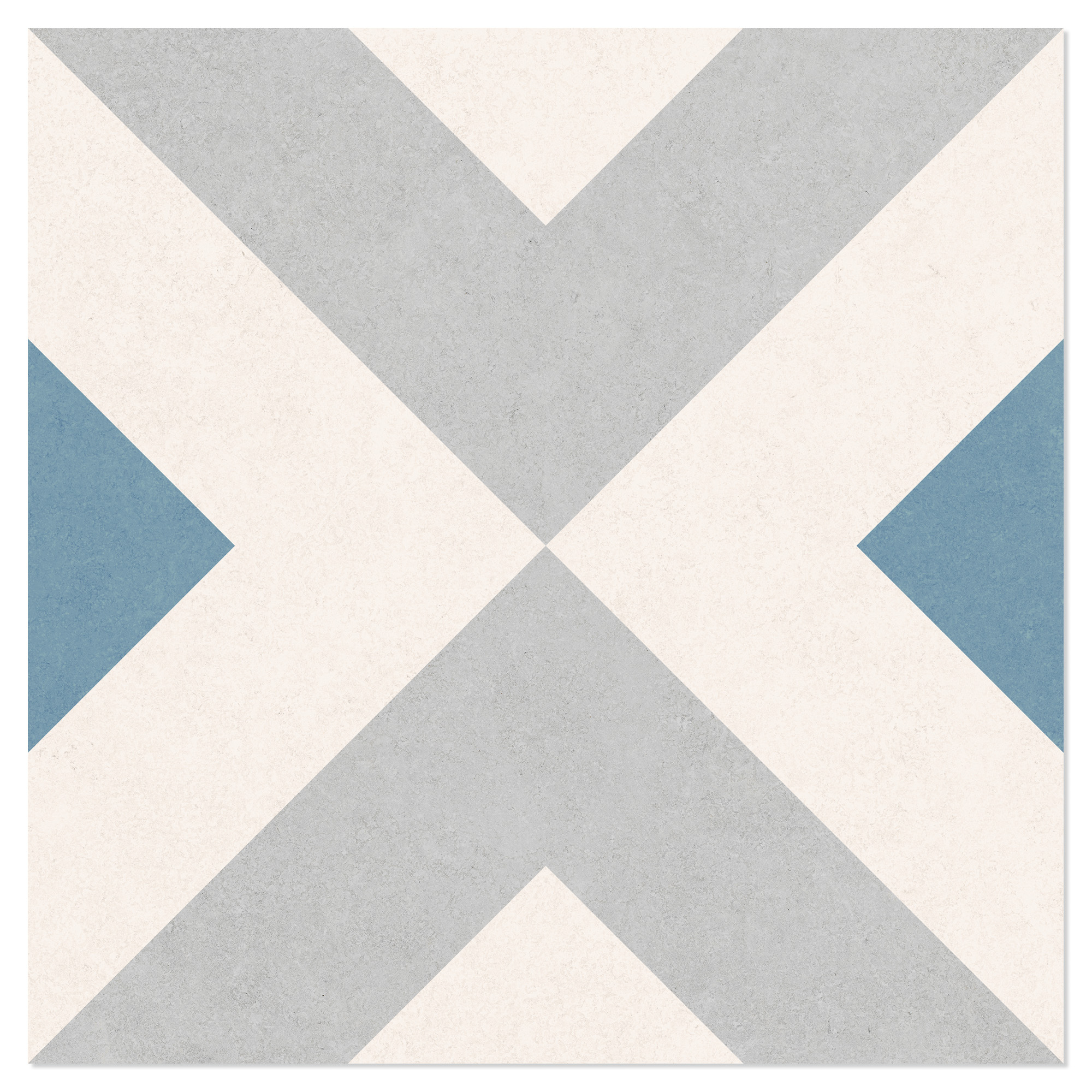 Klinker Sandvik Crossa Blå Matt 15x15 cm | Hill Ceramic®