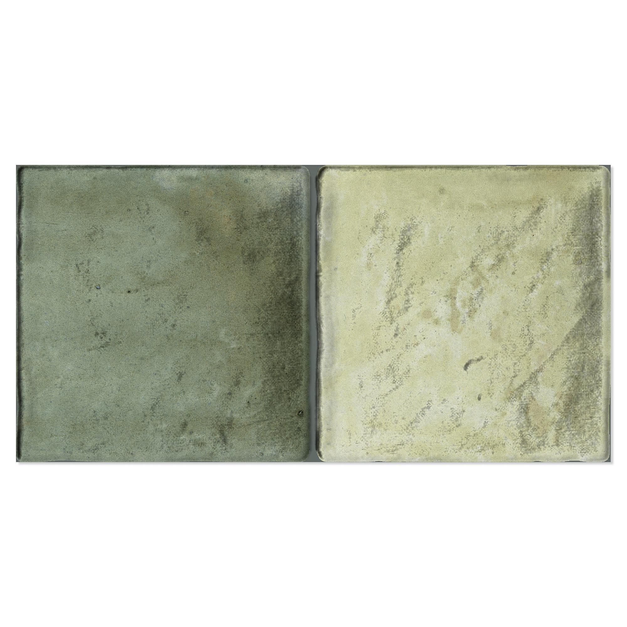 Klinker Viridi Grön Matt 10x20 (10x10) cm | Hill Ceramic®