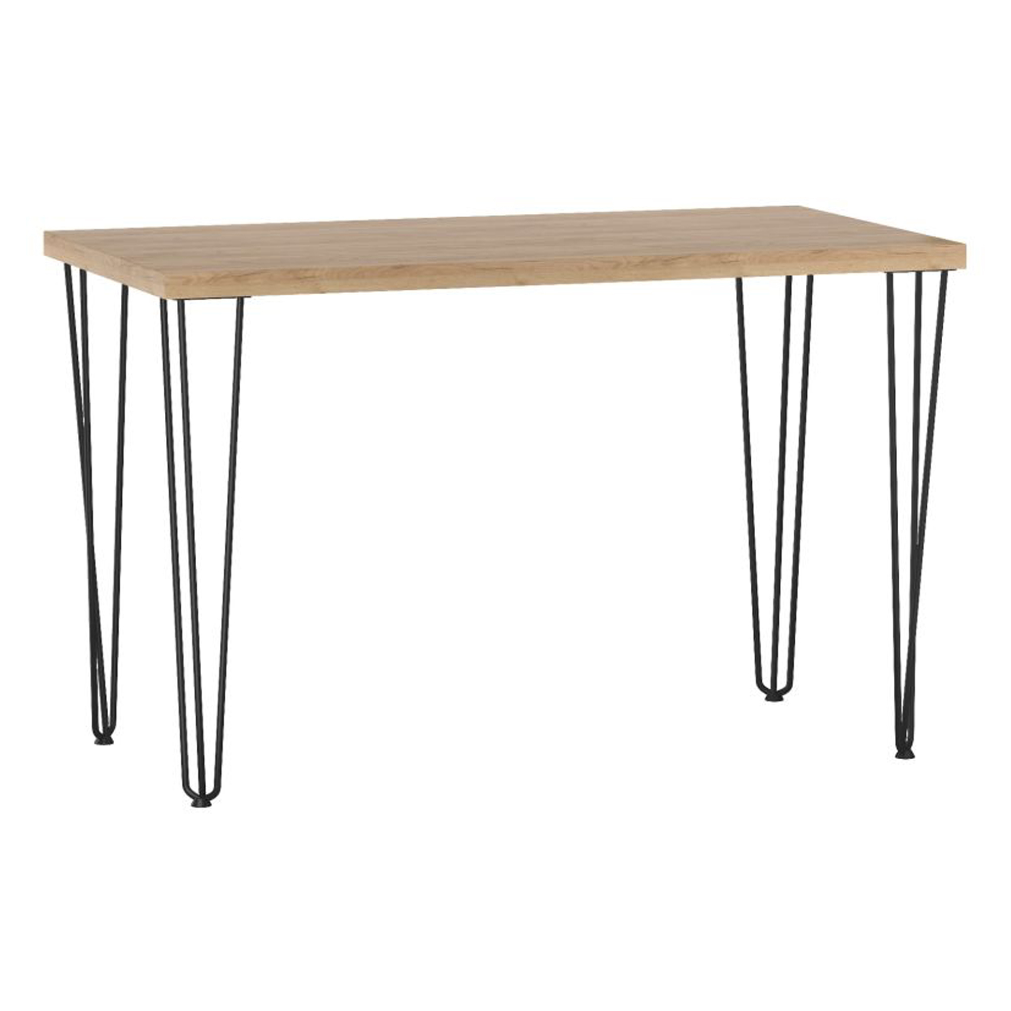 Matbord med Ben III Latio Ek Gyllene 128x67 cm | Hill Ceramic®